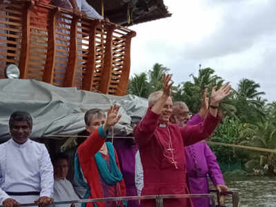 Archbishop Welby interacts with farmers of Kuttanad | Kochi News ...