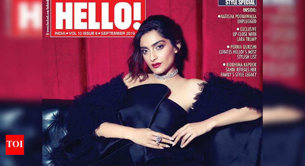 Sonam Kapoor sizzles on the latest cover of Hello! magazine | Hindi ...