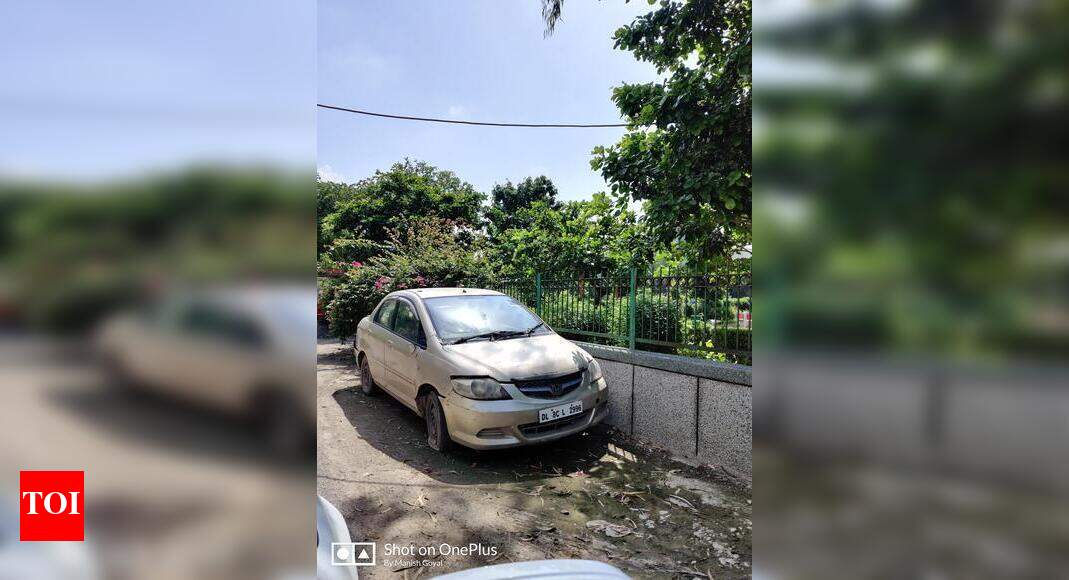 Unattended vehicle - Times of India