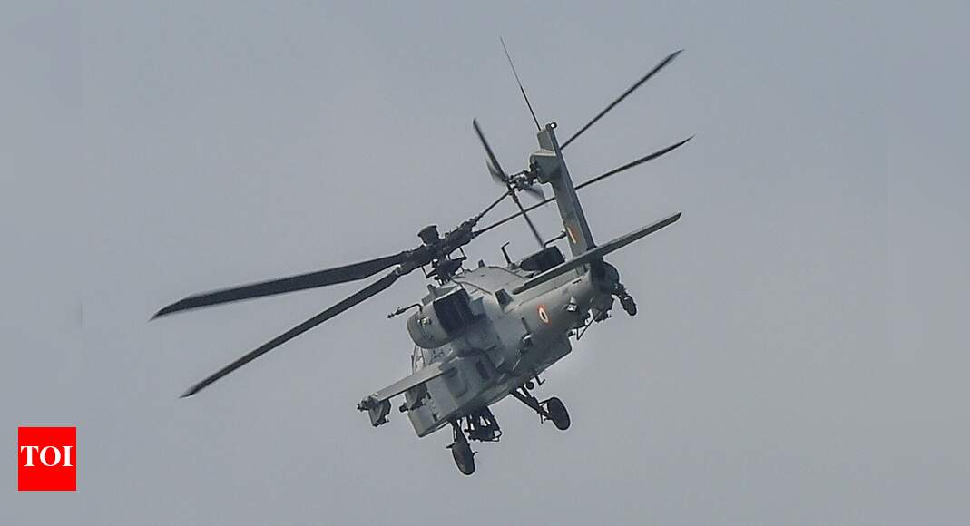 Apache helicopters inducted: IAF gets a new bird of prey | India News ...