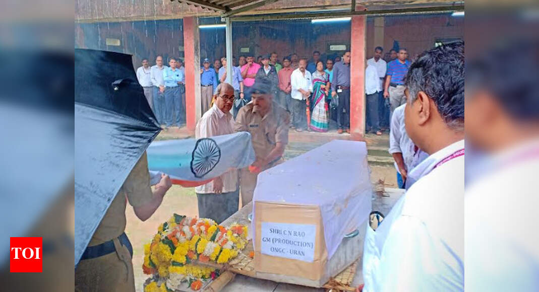 Uran ONGC plant general manager cremated in Kharghar | Navi Mumbai News ...