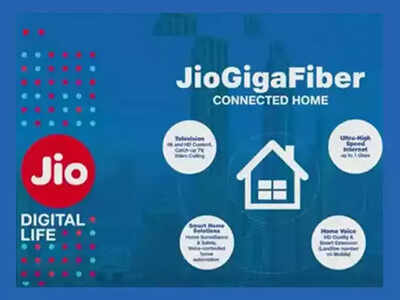 Reliance Jio rolls out JioFiber broadband service - Times of India