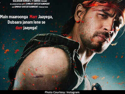 'Marjaavaan': Sidharth Malhotra shares yet another feisty poster with a ...