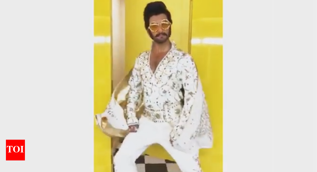 Video: Ranveer Singh’s Elvis Presley act will leave you in splits ...