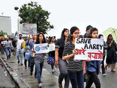 With pleas, placards and protests… Save Aarey, say Mumbaikars | Mumbai ...