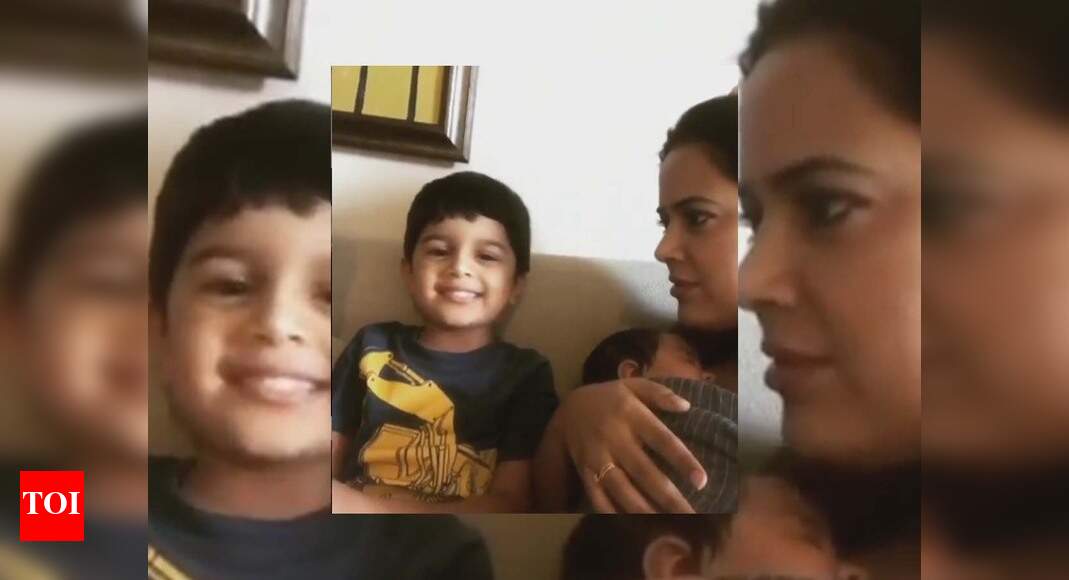 Watch: Sameera Reddy beat boxing with these little kids is all things ...