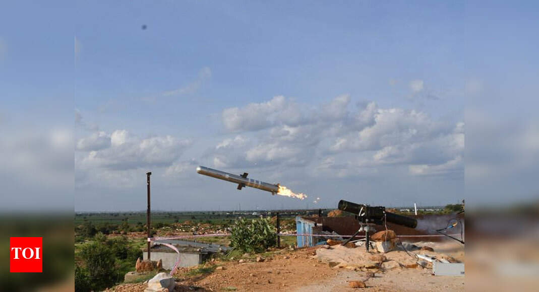 Man portable anti-tank guided missile successfully tested: Defence ...