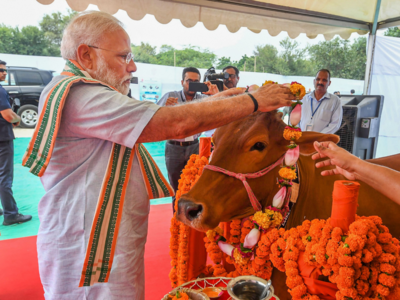 Narendra Modi: Some people get an electric shock on hearing ‘Om’ & ‘cow ...