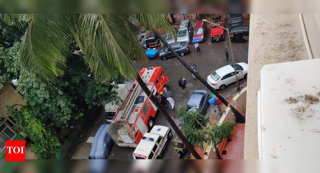 Fire Truck Stuck - Times of India