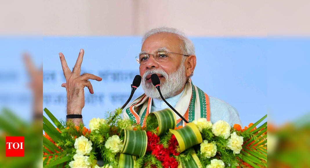 PM Modi launches farmers' pension scheme | India News - Times of India PM Modi launches farmers' pension scheme | India News - Times of India