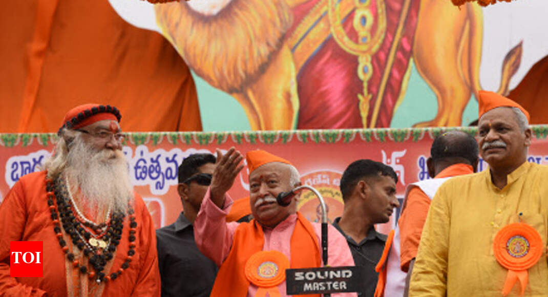 Hyderabad: RSS chief addresses devotees, skirts Ram Temple issue ...