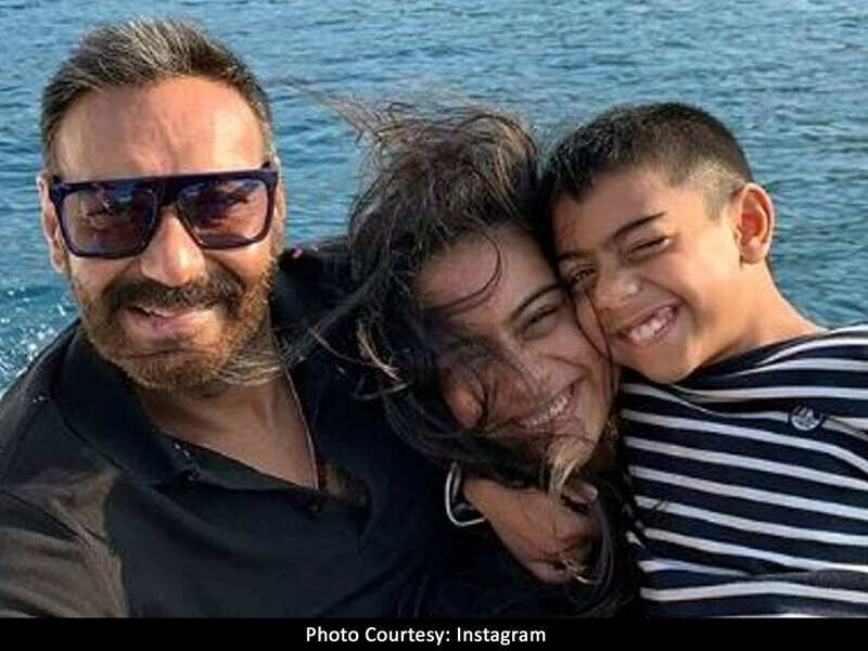 Happy Birthday Yug Ajay Devgn And Kajol Have The Sweetest Birthday