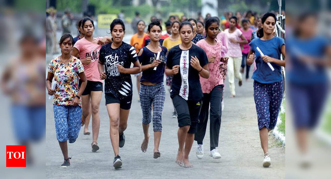 UP girls ride on resolve for Military Police berth | Lucknow News ...