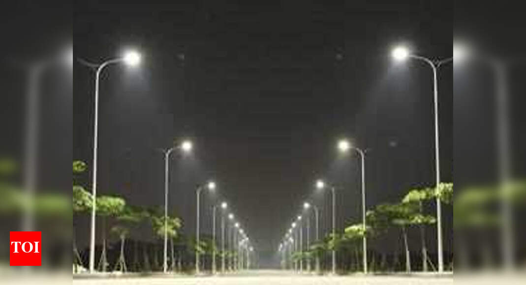 After years of appeal, roads in DLF 1 and 2 get LED lights | Gurgaon ...