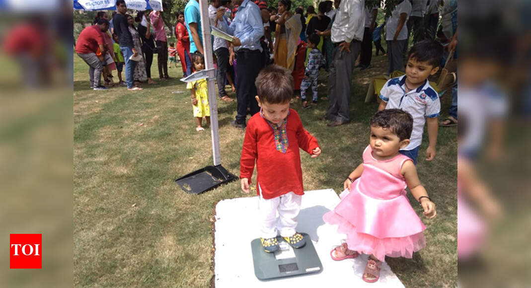 Healthy Baby contest held in Noida | Noida News - Times of India