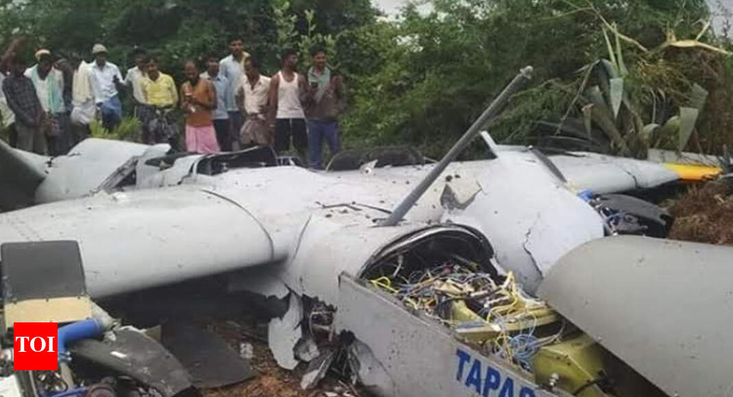 Karnataka: DRDO’s UAV crash-lands in Chitradurga farmland | Bengaluru ...
