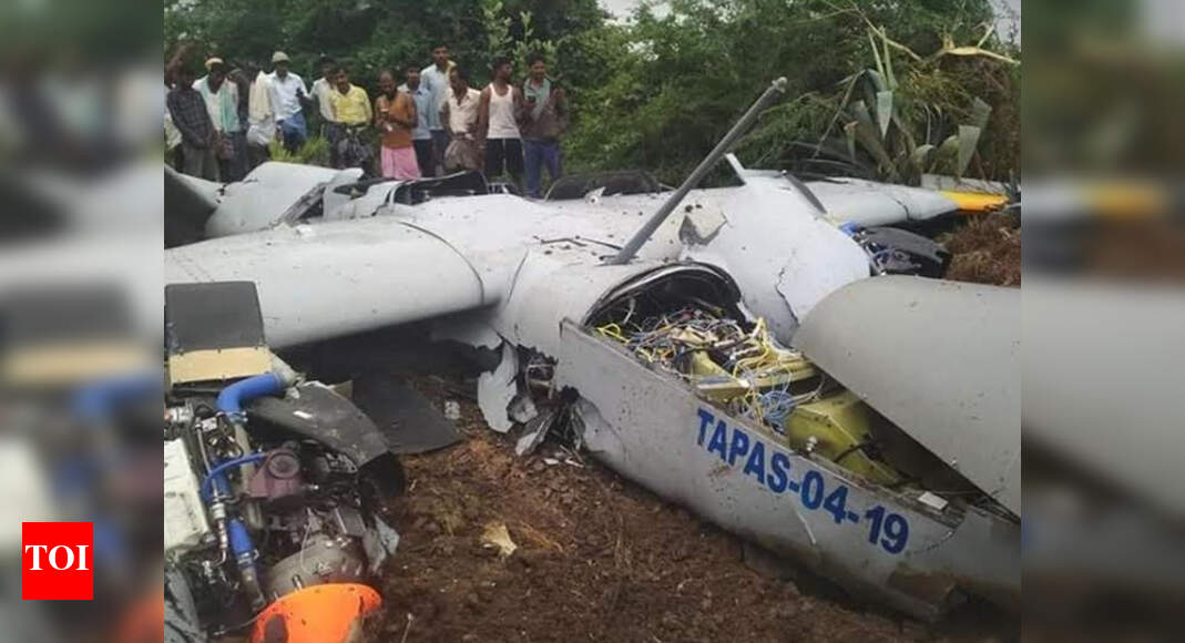 Karnataka: DRDO’s UAV crash-lands in Chitradurga farmland | Bengaluru ...
