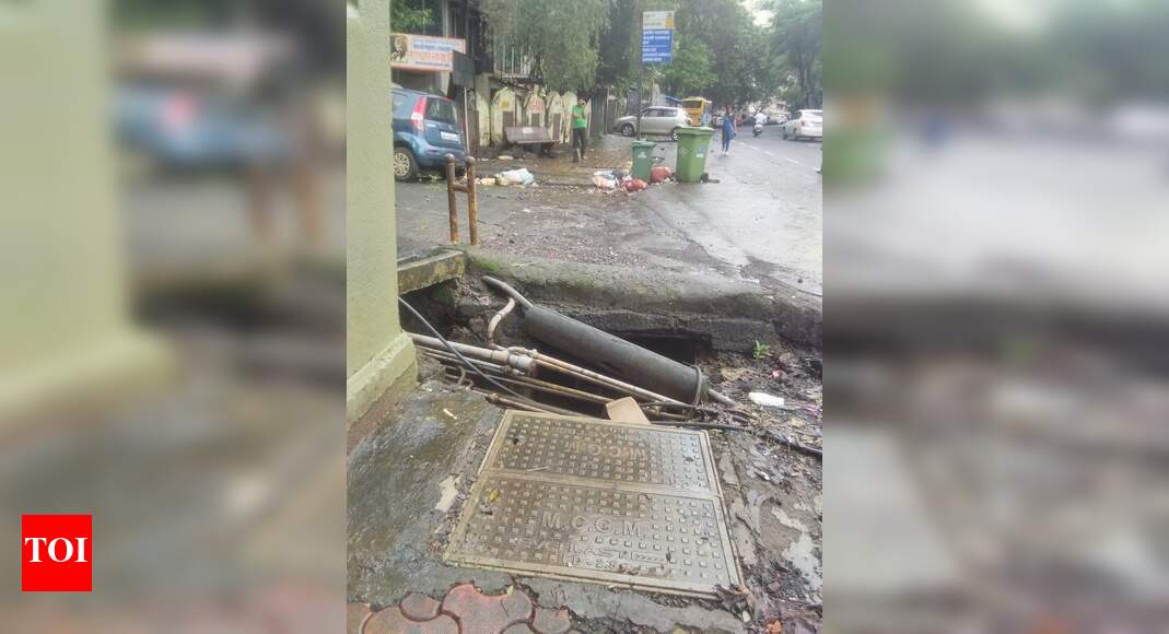 Open drainage - Times of India