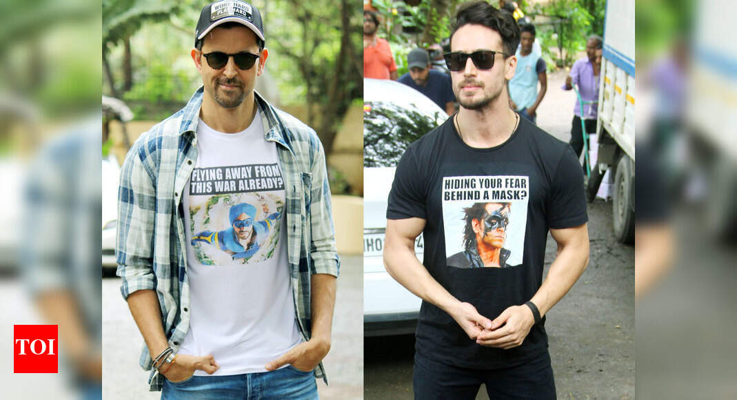 Pics: Hrithik Roshan claps back at Tiger Shroff with a hilarious ...