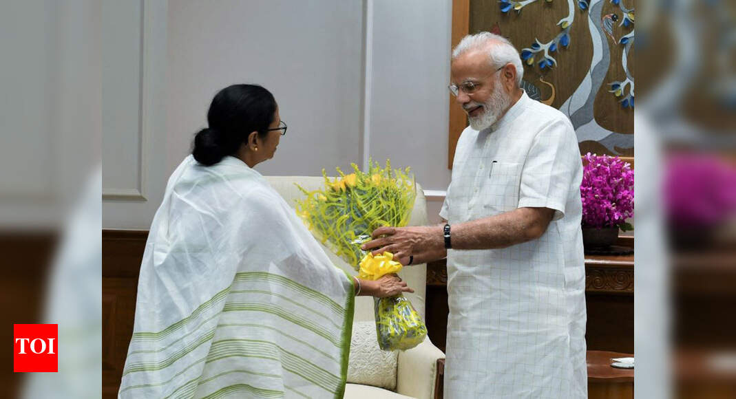 Mamata meets PM Modi, raises issue of renaming West Bengal | India News ...