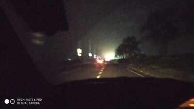 Street light not working - Times of India