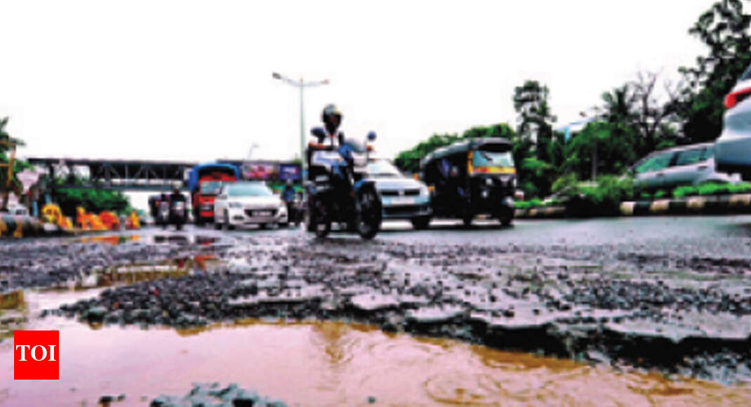 BMC’s ‘hole’-some solution to pothole woes | Mumbai News - Times of India