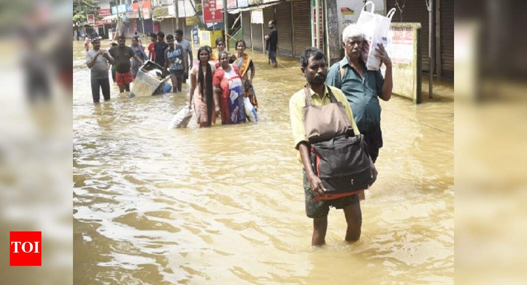 Kerala: Central team visits flood-hit areas | Kochi News - Times of India