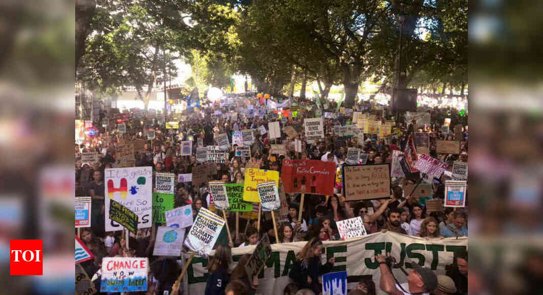 Massive global protests for climate change wake up call for developed ...