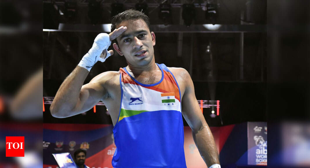 Amit Panghal becomes first Indian boxer to enter Worlds final | Boxing ...