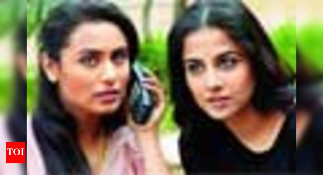 Vidya-Rani to the rescue | Hindi Movie News - Times of India