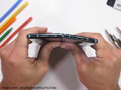 Watch: Samsung’s first ever foldable smartphone gets bent in the ...