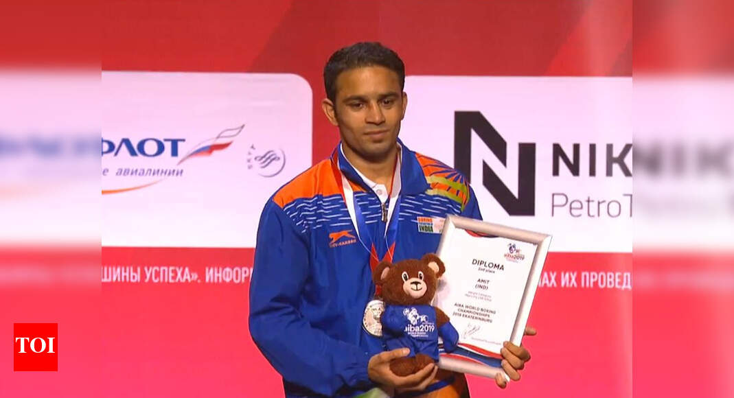 Amit Panghal gets historic silver at World Boxing Championships ...