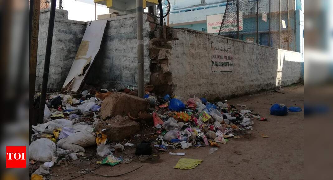 Garbage Not Collected Regularly By GHMC - Times of India