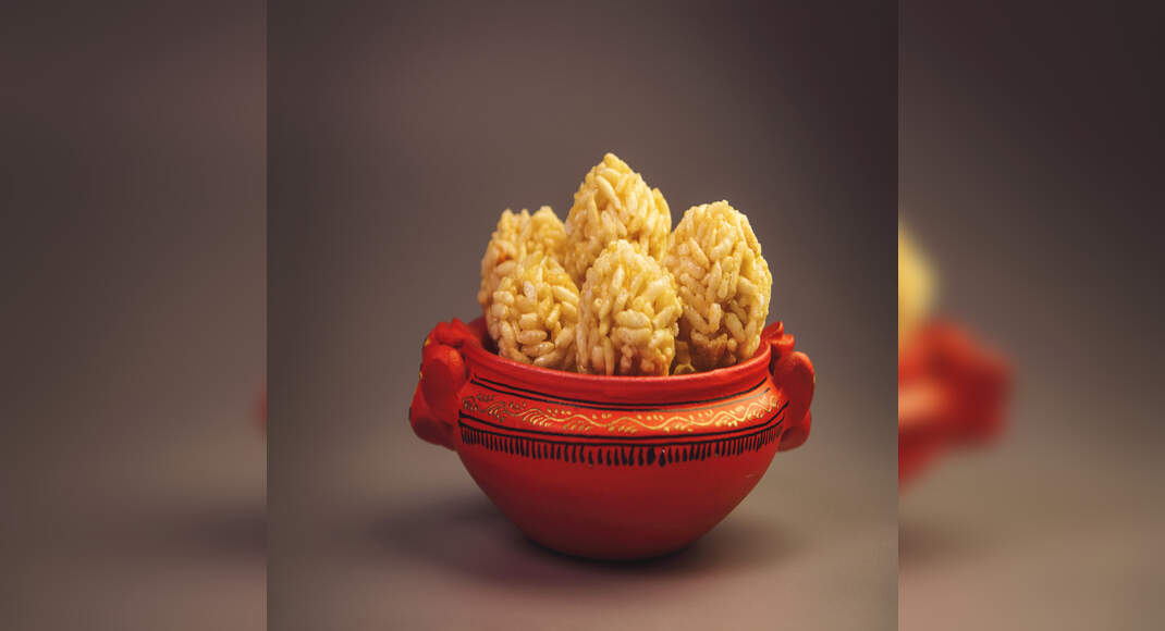 Murmura Ladoo Recipe: How to make Murmura Laddo Recipe for Lohri at ...