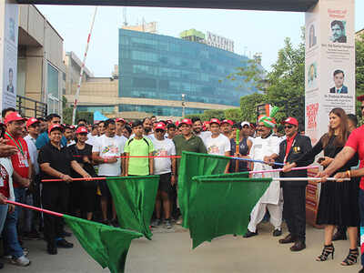 Walkathon organised in Gurgaon on World Heart Day | Gurgaon News ...