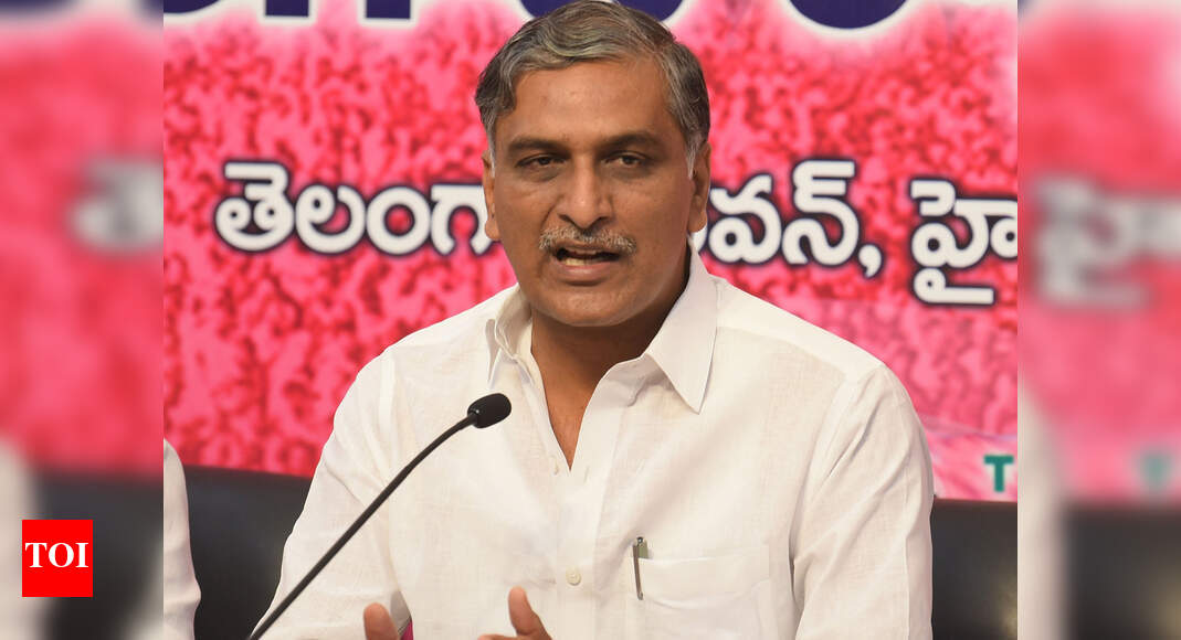 T Harish Rao takes on BJP | Hyderabad News - Times of India