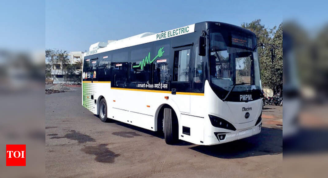 Pune: Overload indicators for e-buses on cards | Pune News - Times of India