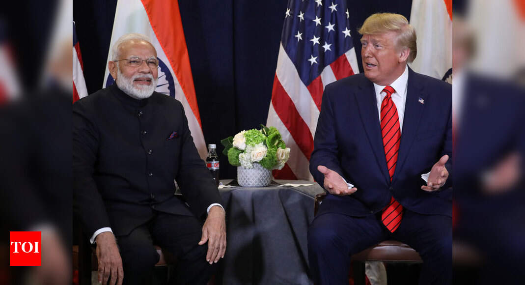 US to soon have trade deal with India: Trump | India News - Times of India