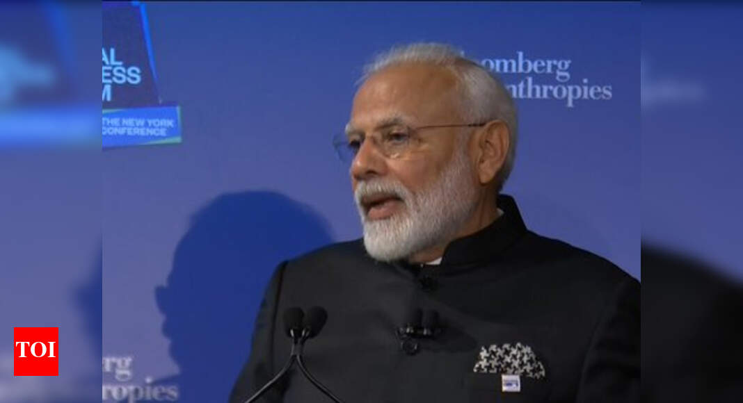 PM Narendra Modi's address at Bloomberg Global Business Forum: Top ...