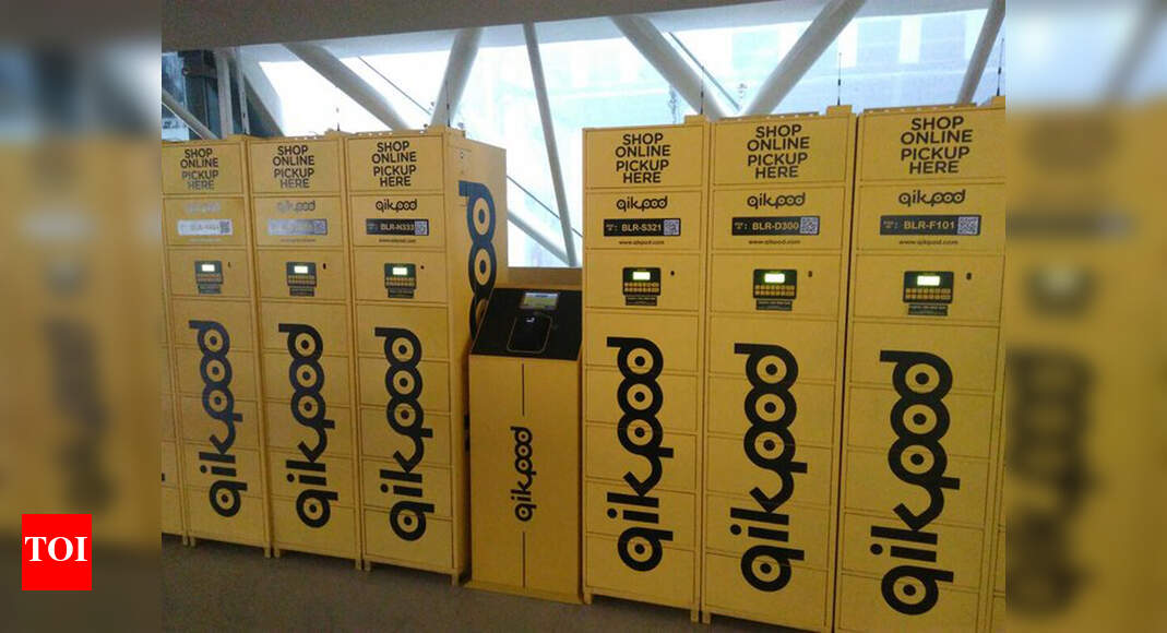 Now, smart lockers solve your delivery dilemmas - Times of India