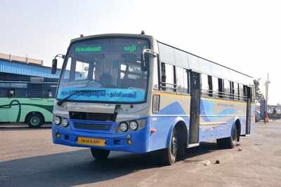 Tamil Nadu transport corporations get 370 new buses | Chennai News - Times of India