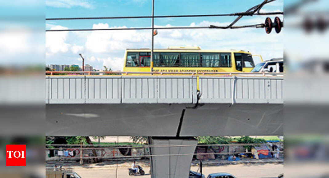 Hyderabad: Cracks on PVNR Expressway pillars spark safety scare ...