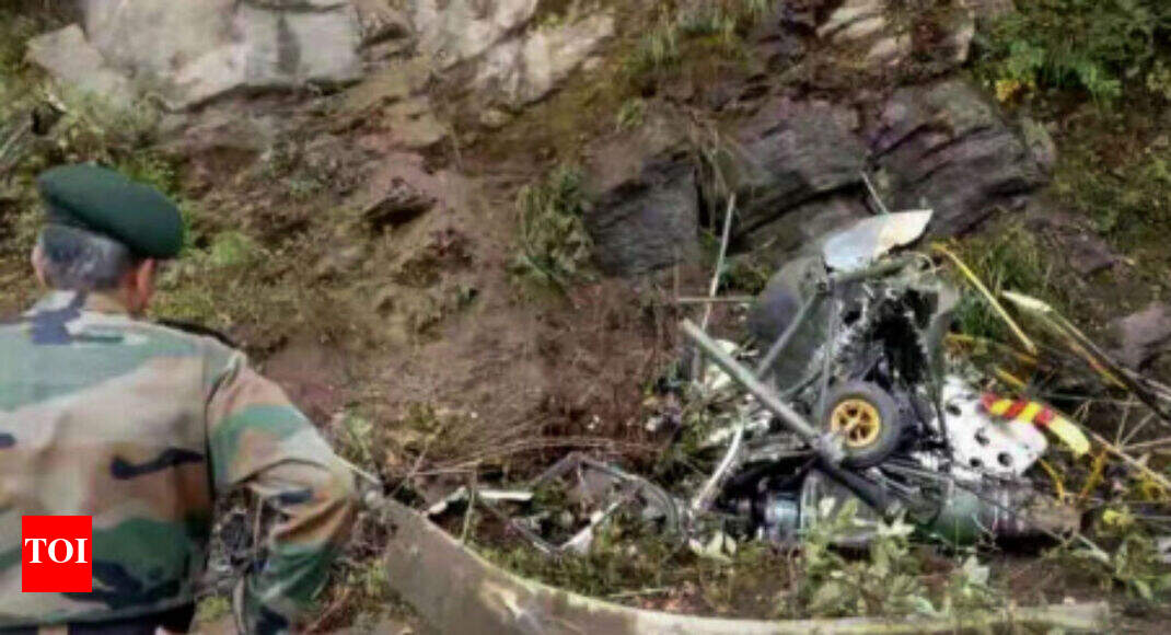 IAF Cheetah chopper crash: Indian Army helicopter crashes in Bhutan, 2 pilots killed | India ...