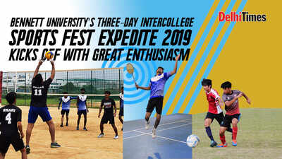 Bennett University's three-day inter-college sports fest, Expedite 2019 ...