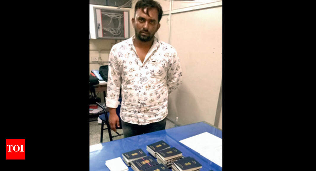 Mumbai man held for passport scam | Ahmedabad News - Times of India