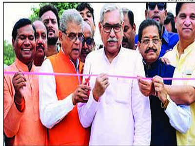 Bareily City MLA Arun Kumar opens IVRI underpass after SP leader’s ...
