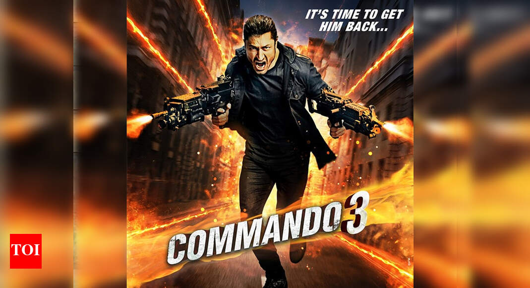 'Commando 3': Vidyut Jammwal looks fierce in the first poster of the ...