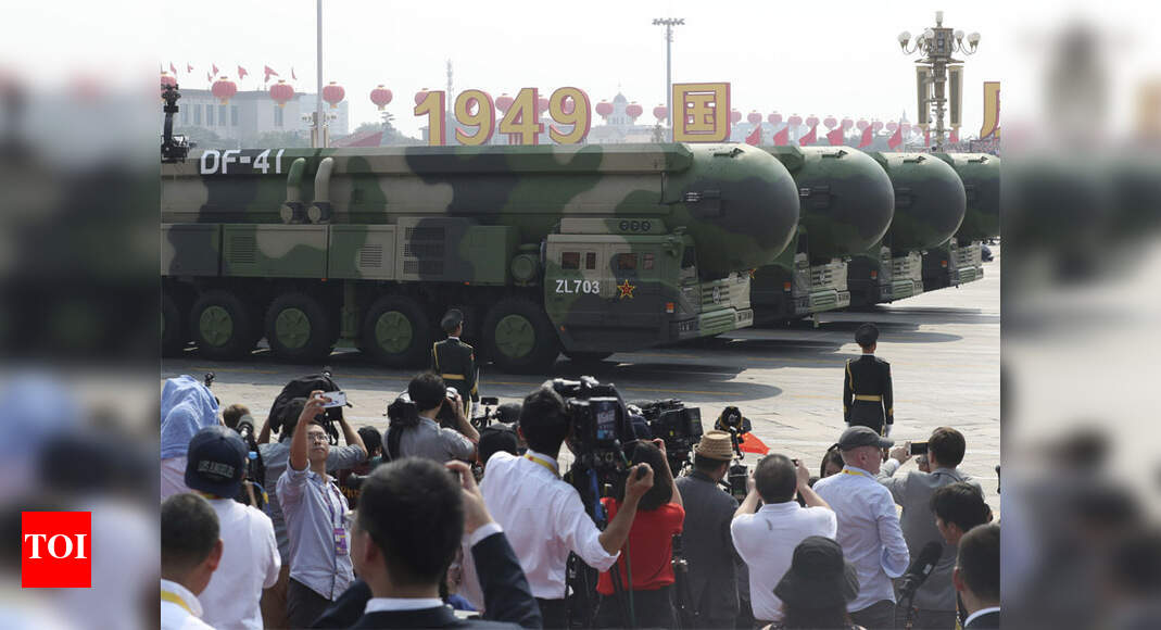 China flexes military muscle to mark 70 years of Communist rule - Times ...