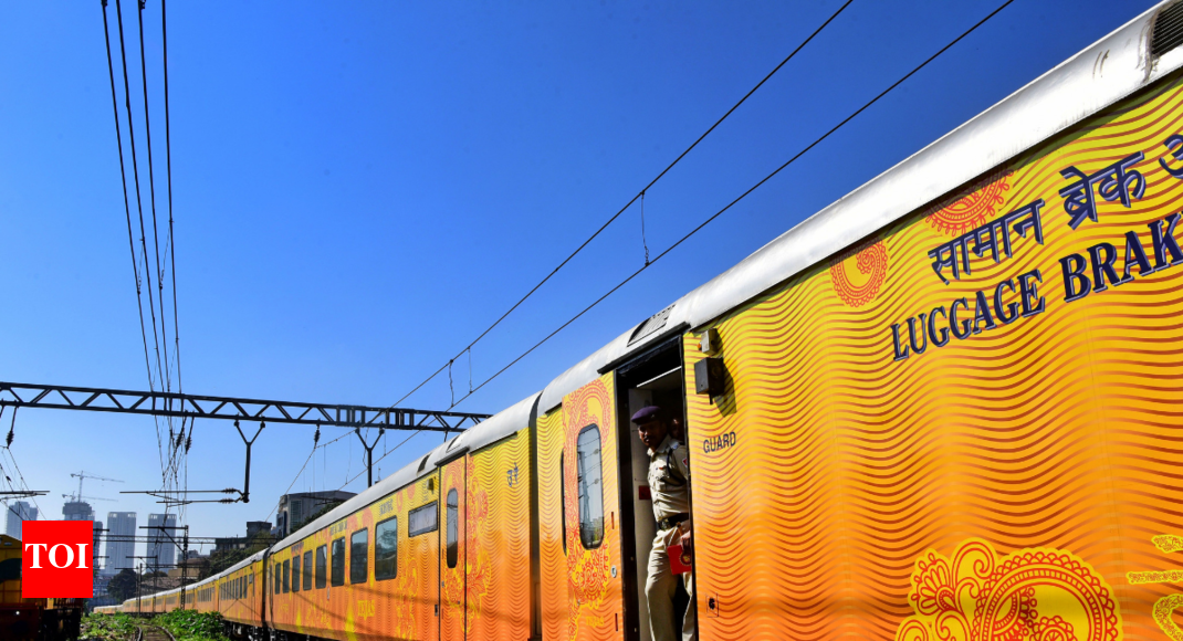 tejas express: In a first, rail passengers to be compensated for delays ...