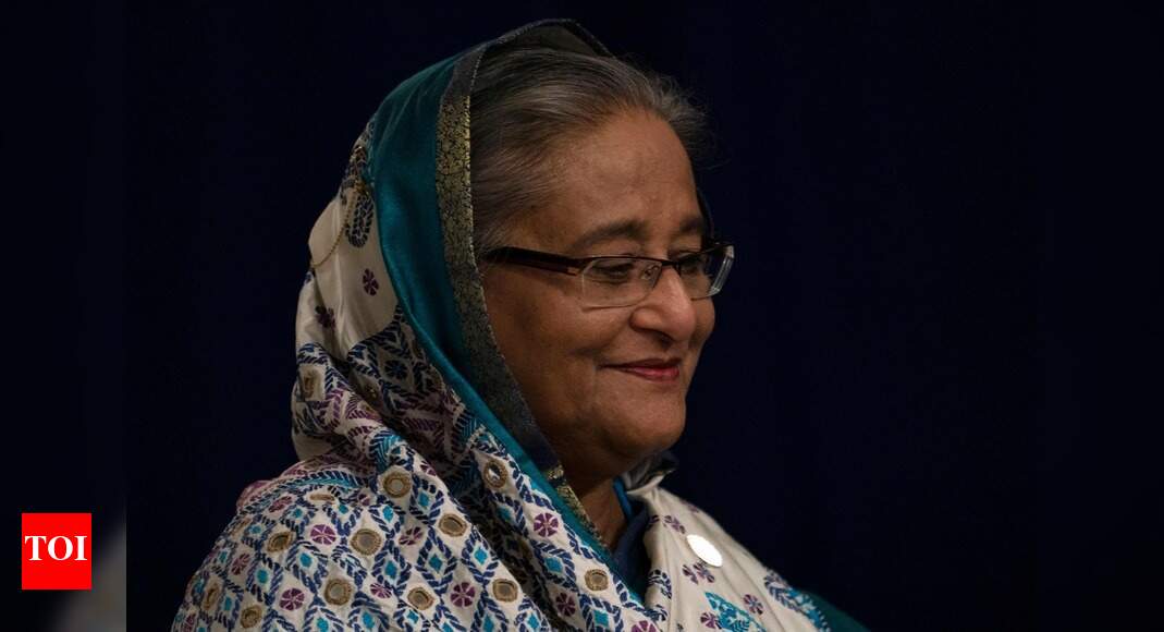 Imran Khan calls Hasina ahead of her India tour - Times of India